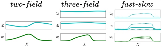 A Fast-Slow Switching Model of Banded Vegetation Pattern Formation in ...